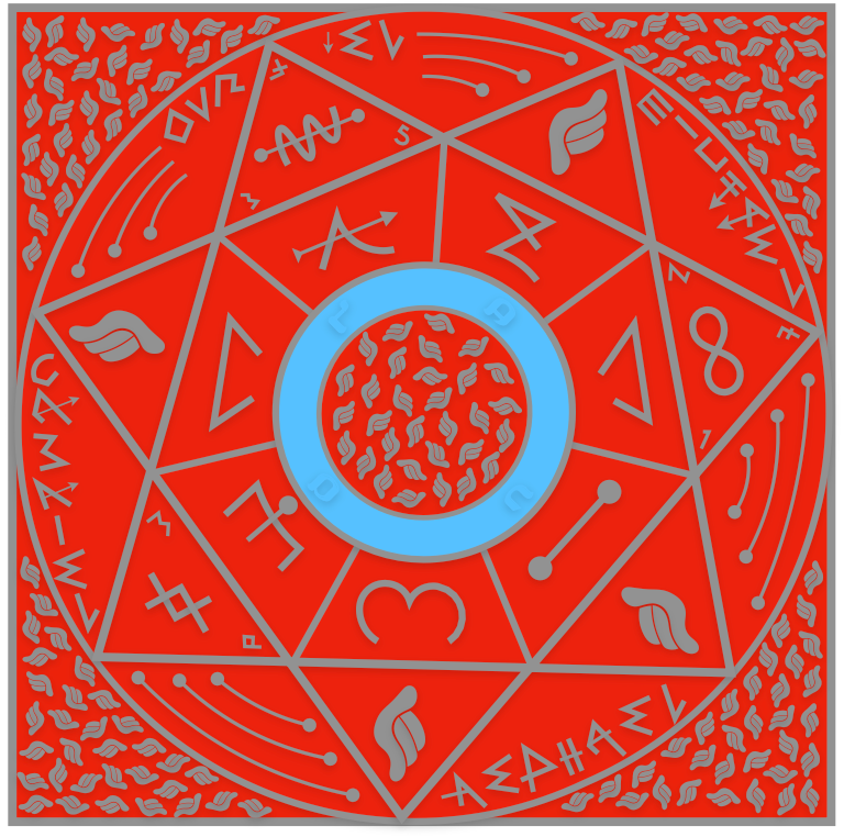 TRINITY Red & Grey - Mamy Dolly Prayer Schwal Limited Edition – ODLC